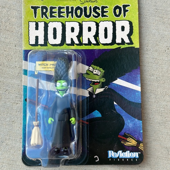 ReAction Figures | Games | Simpsons Treehouse Of Horror Witch Marge ...